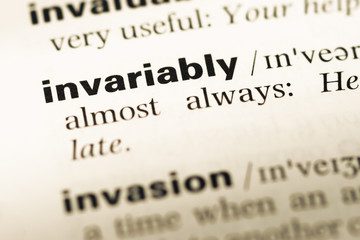 Invariably or In-variably? - Different Truths